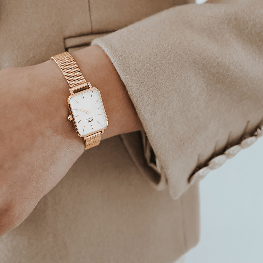 Quadro Pressed Melrose Rose Gold Kadın Kol Saati | DW