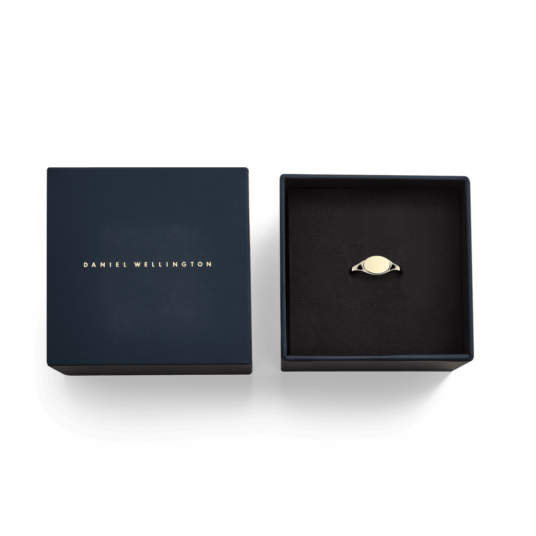 Classic Mini Signet Ring Gold | DW